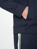 Trening Modern Casual Barbati Premium Bleumarin De Vara Din Matase & N