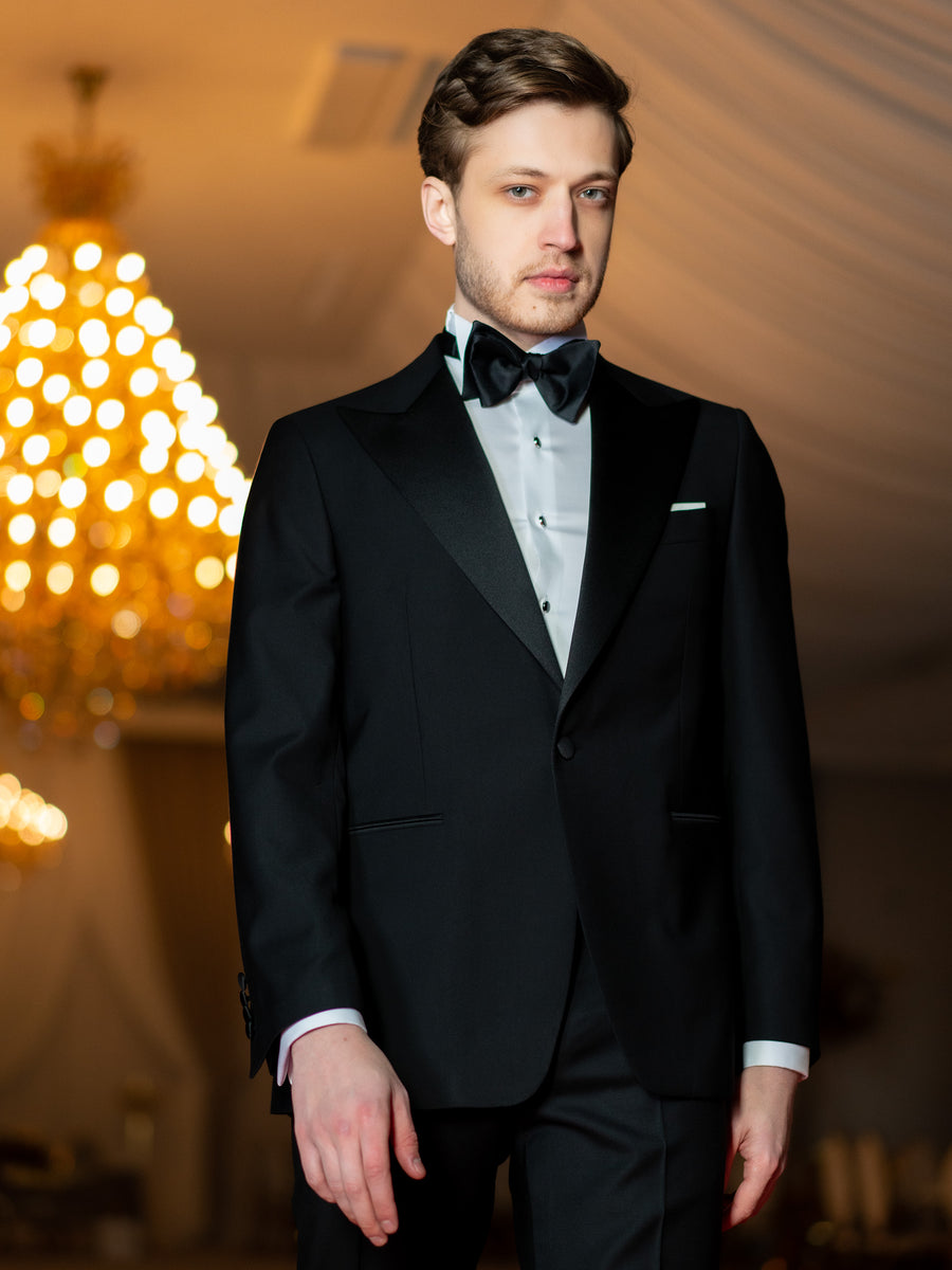 Tinuta Completa Mire Smoking Barbati Negru Formal Essential Gala & Cer